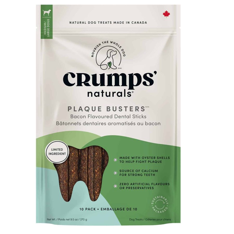 Crumps Dog Bacon Plaque Busters