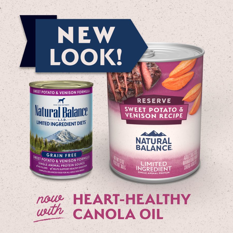 Natural Balance Dog LID Reserve Sweet Potato & Venison