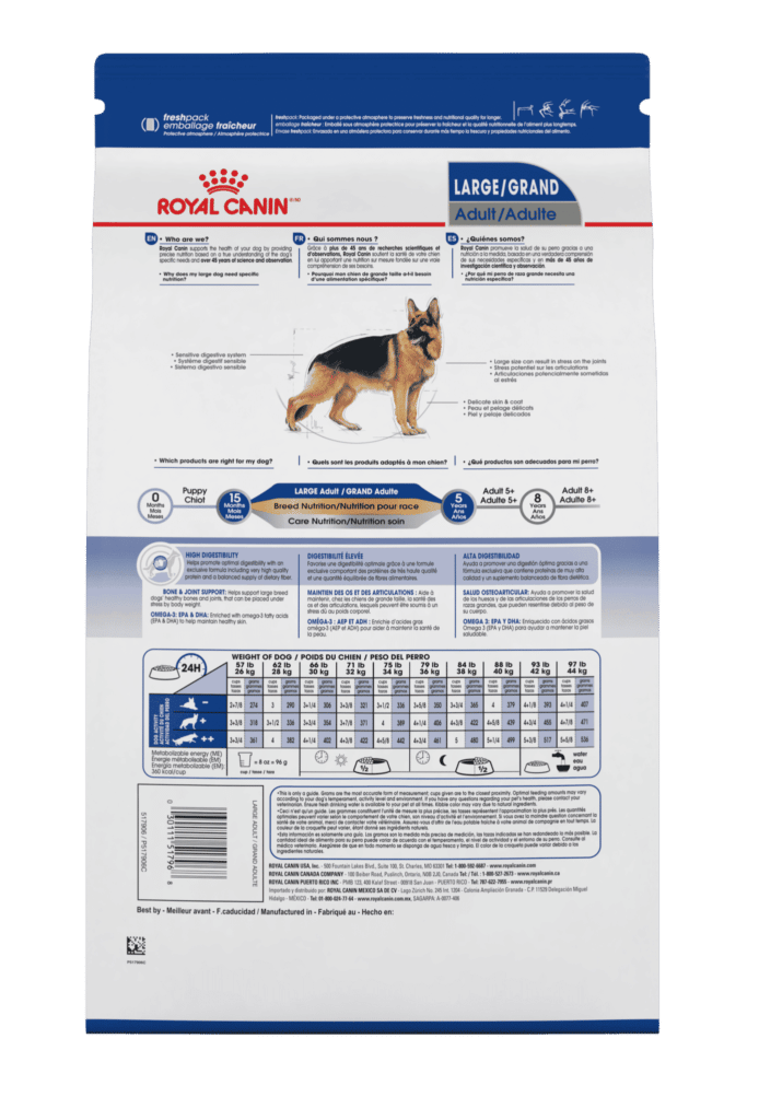 Royal Canin Large Adult Dry Dog Food