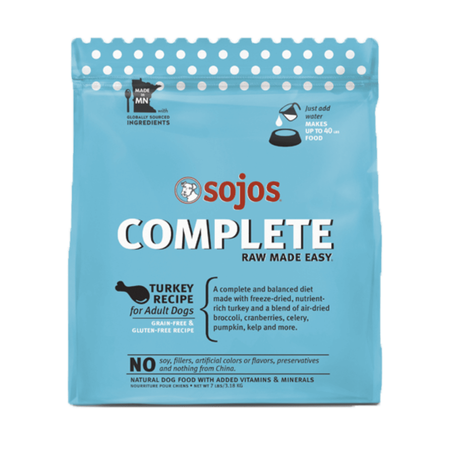 Sojos Complete Dog Freeze-Dried Turkey Recipe