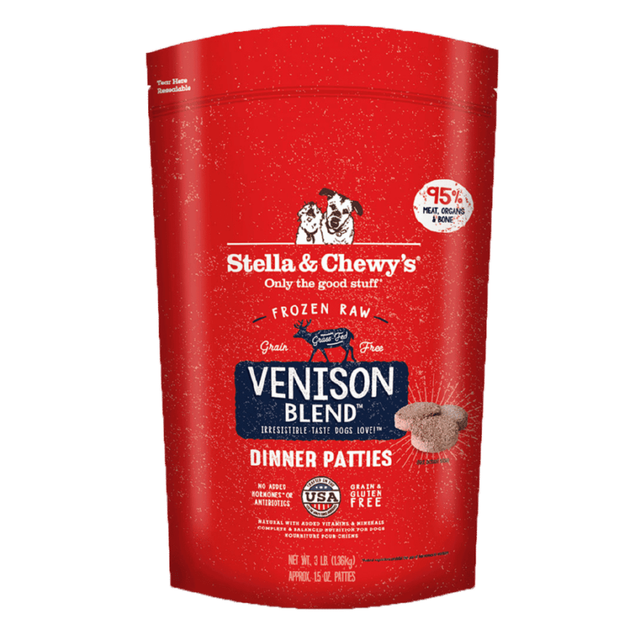 Stella & Chewy's Dog Raw Frozen Venison Blend Patties