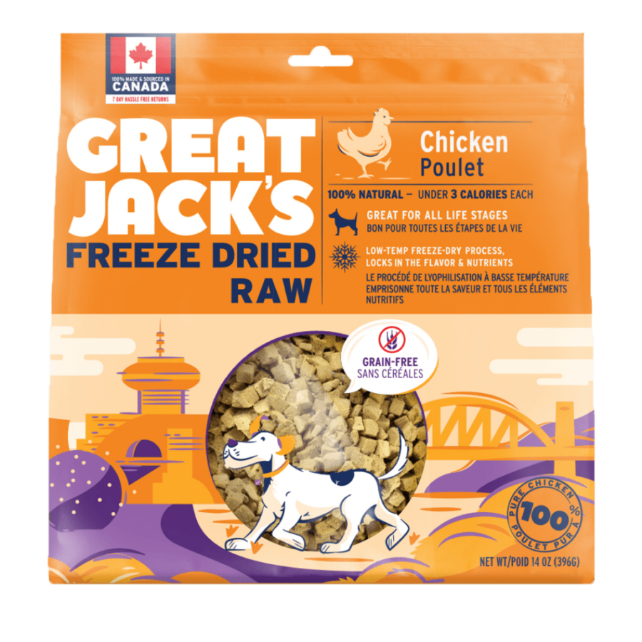 Great Jack's Freeze-Dried Chicken Dog Treats