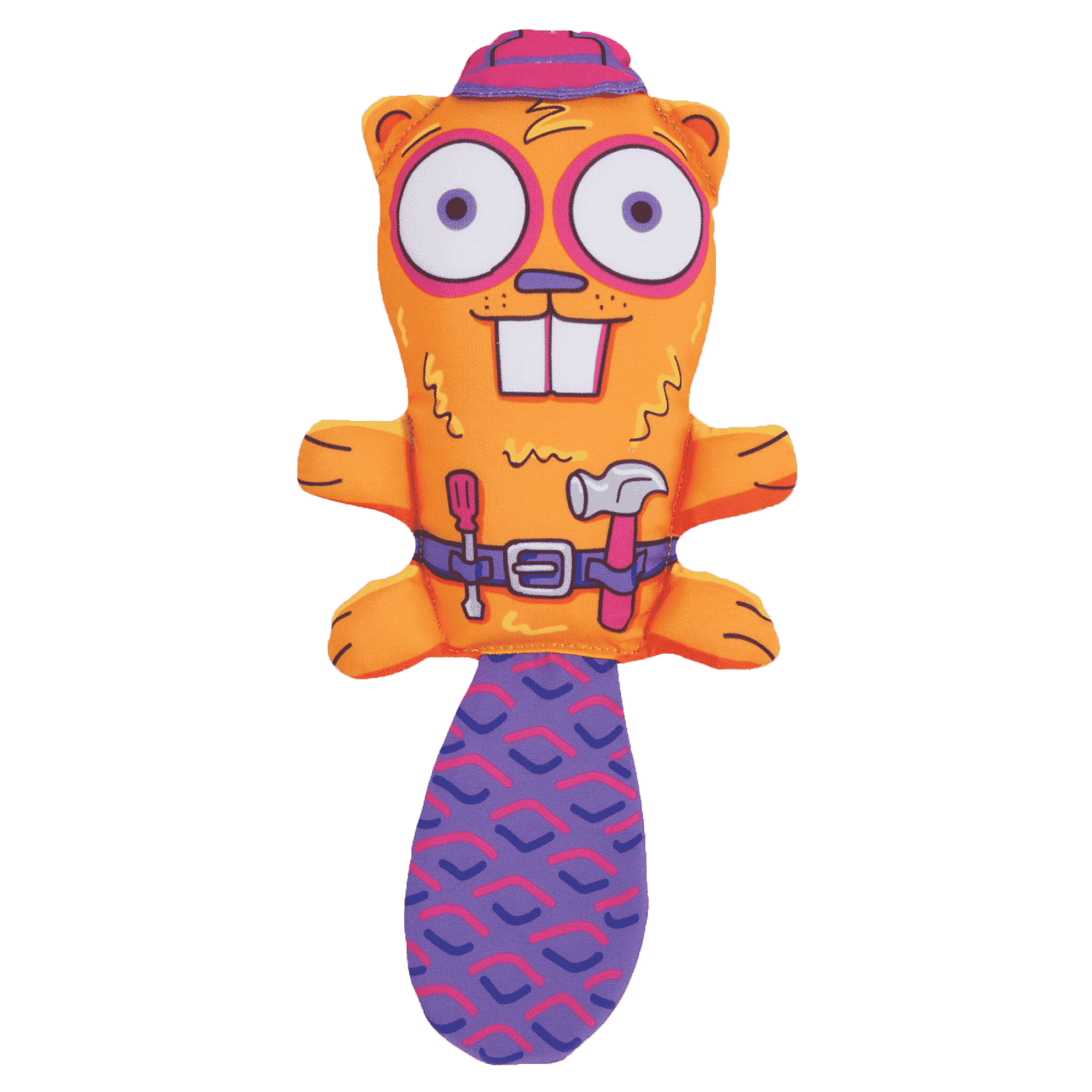 Fat Cat Mischief Makers Beaver Dog Toy