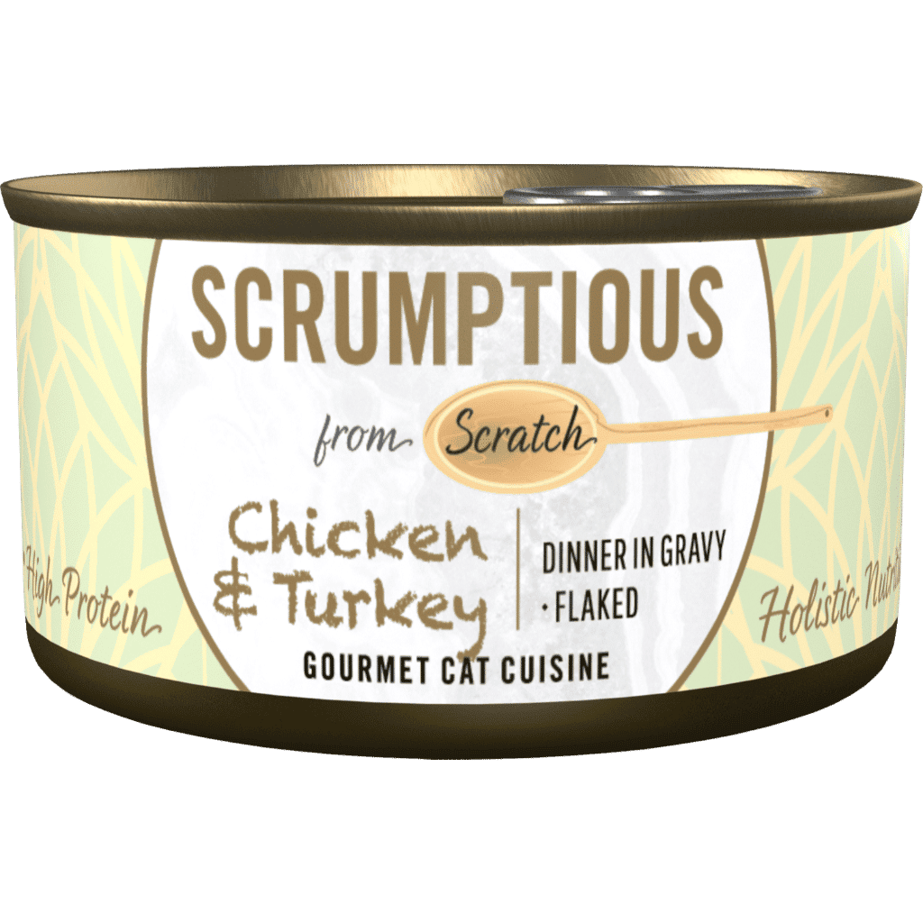 Scrumptious Cat Chicken & Turkey in Gravy