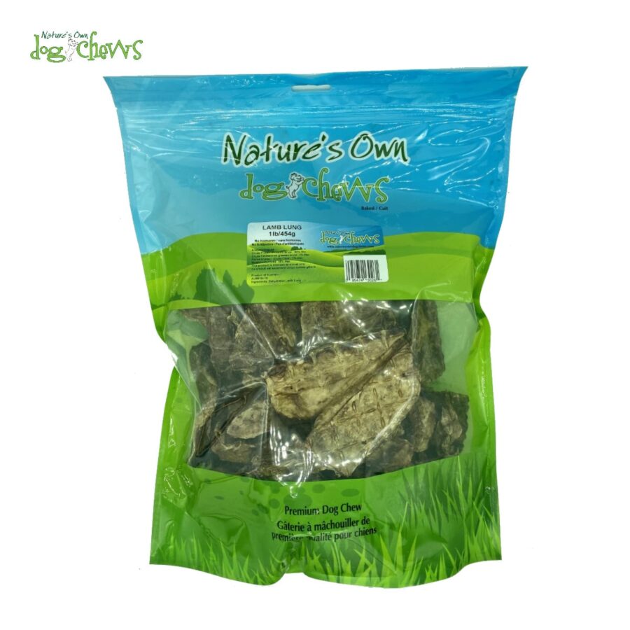 Nature's Own Lamb Lung Dog Treat