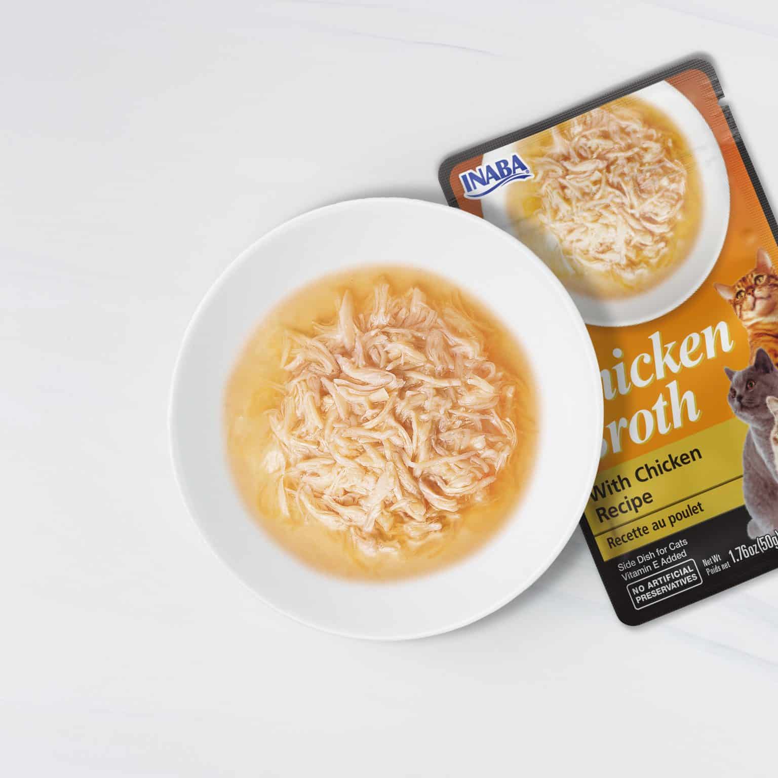 Inaba Chicken Broth with Chicken & Salmon For Cats - Pet Food 'N More