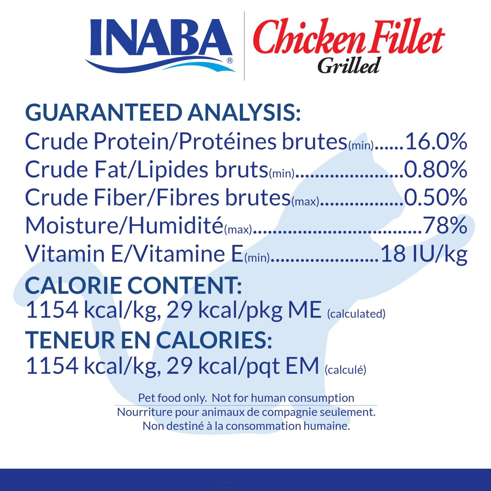 Inaba Grilled Chicken Fillet in Chicken Broth For Cats - Pet Food 'N More