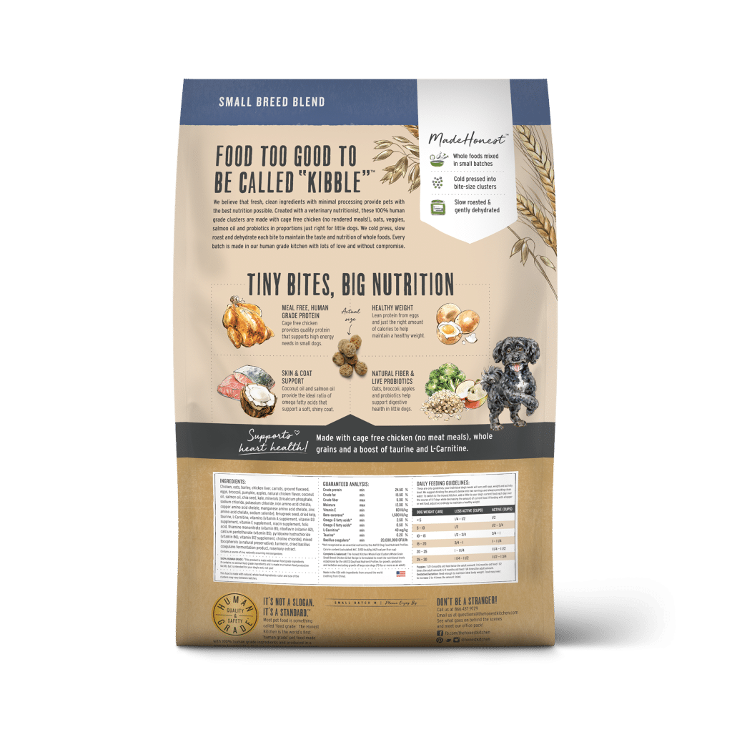 Honest Kitchen Small Breed Chicken & Oat Clusters - Pet Food 'N More