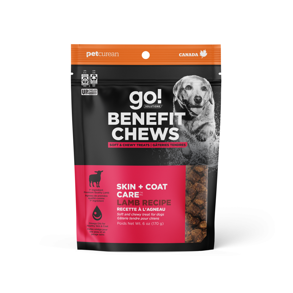 Go! Solutions Dog Benefit Chews Skin & Coat Lamb Recipe 170g - Pet Food ...