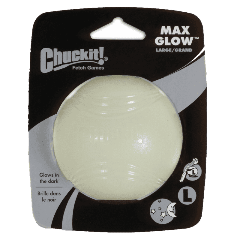 Chuckit Max Glow Ball Dog Toy