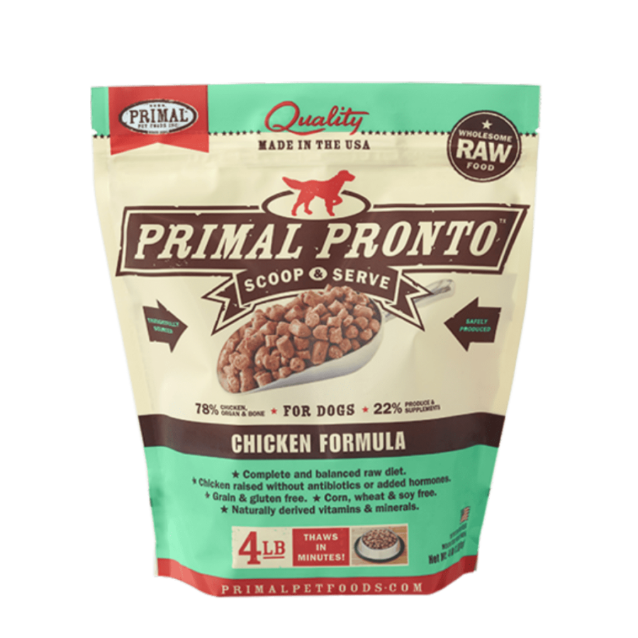 Primal Dog Raw Frozen Pronto Chicken - Pet Food 'N More
