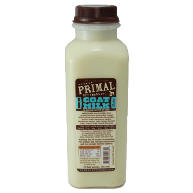 Primal Raw Goat Milk - Pet Food 'N More
