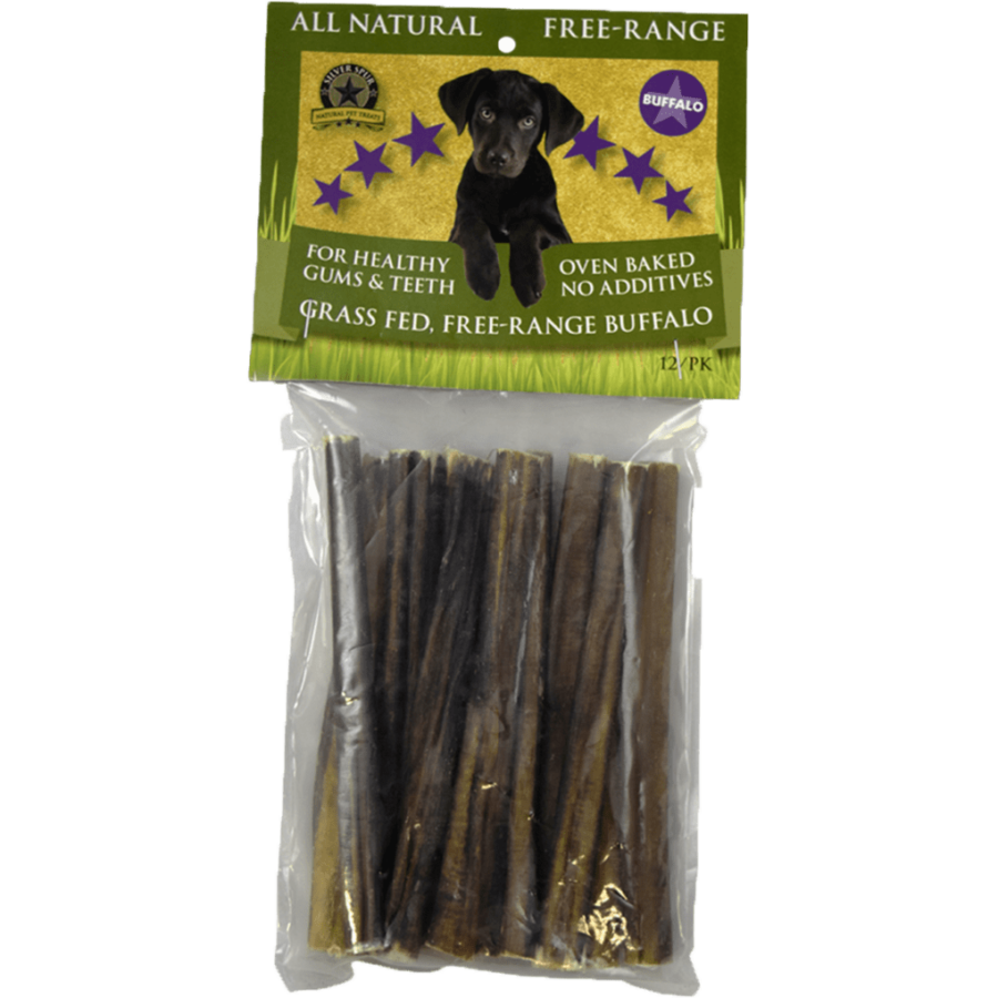 Silver Spur Buffalo Bully Sticks 6"