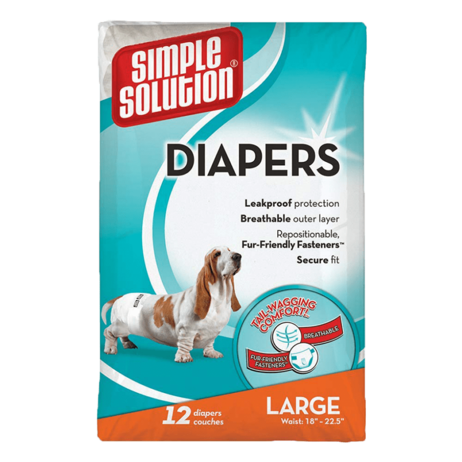 Simple Solution Disposable Female Dog Diapers